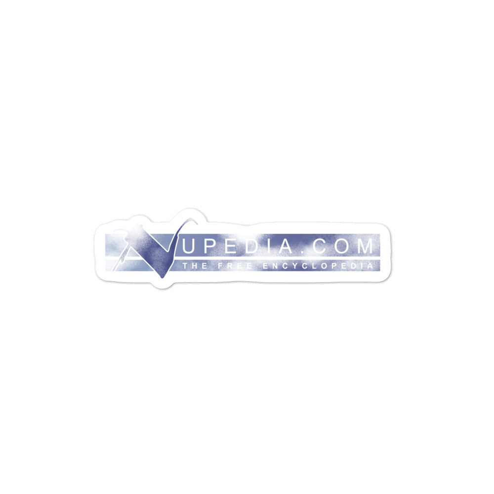 nupedia Sticker – DotComVintage